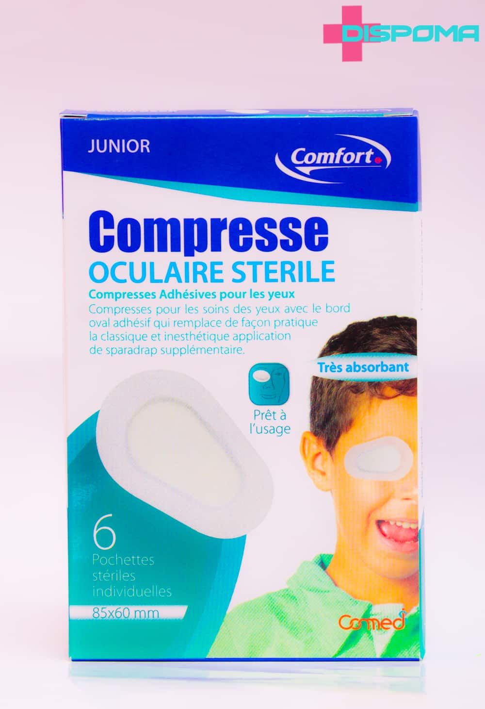 Compresse oculaire adhésive au meilleur prix au Maroc • DISPOMA