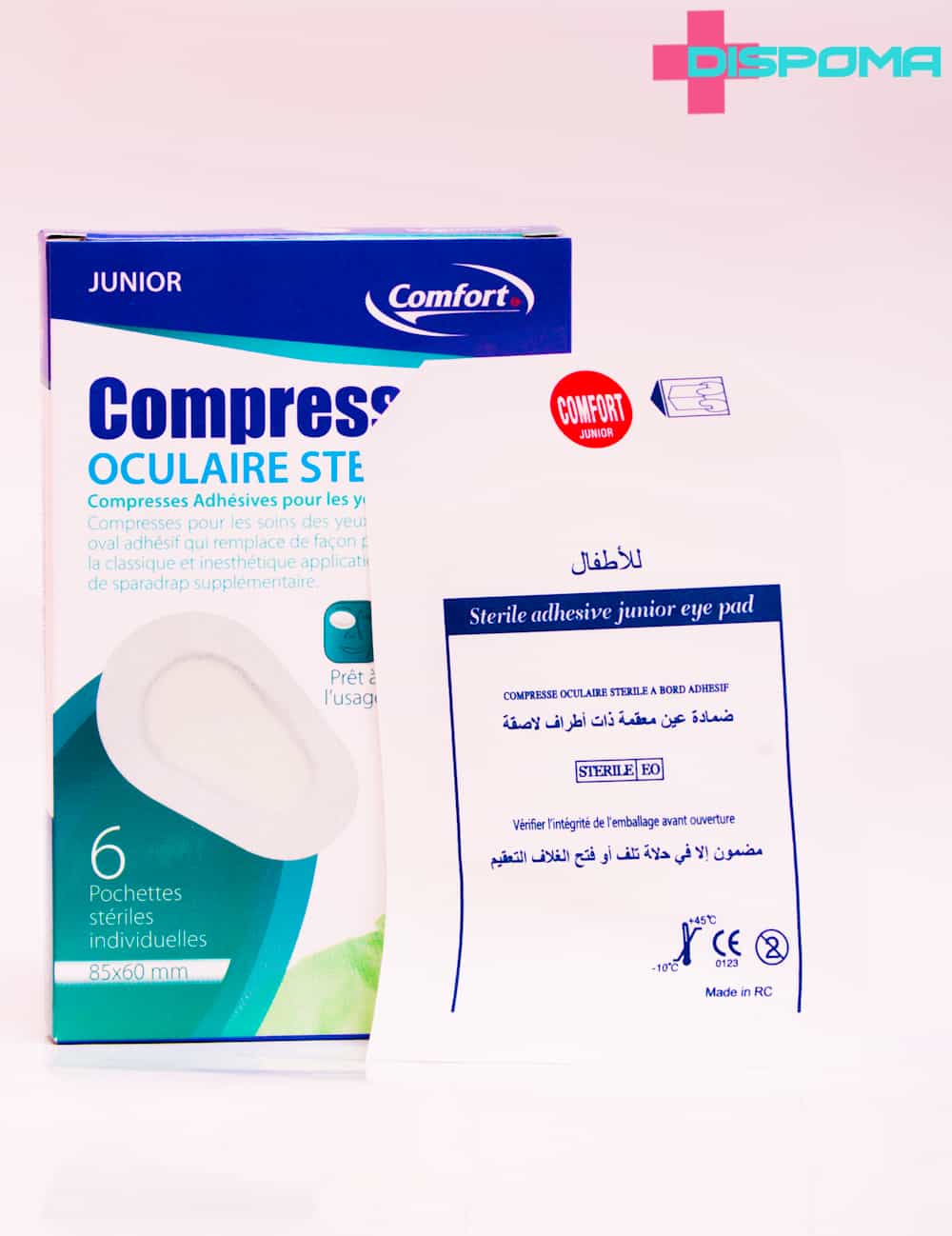 Compresse oculaire adhésive au meilleur prix au Maroc • DISPOMA