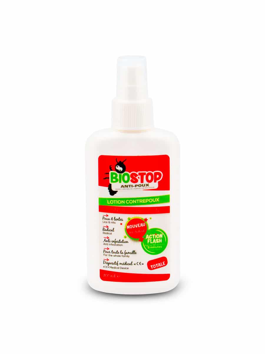 Lotion anti-poux BIOSTOP au meilleur prix au Maroc | DISPOMA
